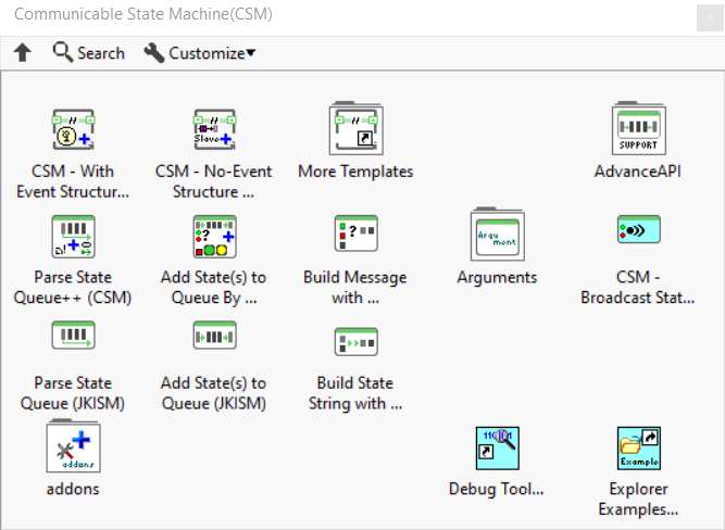 CSM 函数面板 · Communicable State Machine(CSM)